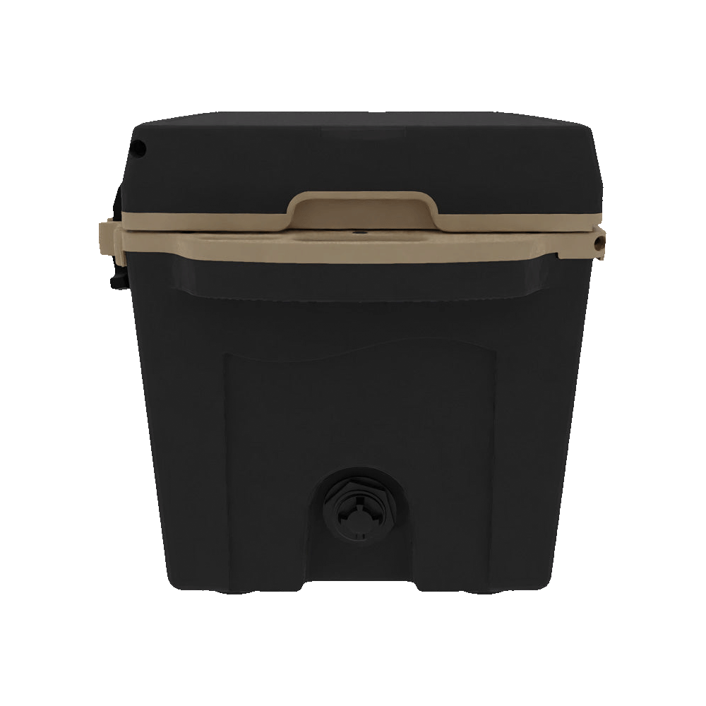 Taiga Coolers 27 Quart Black and Tan Cooler