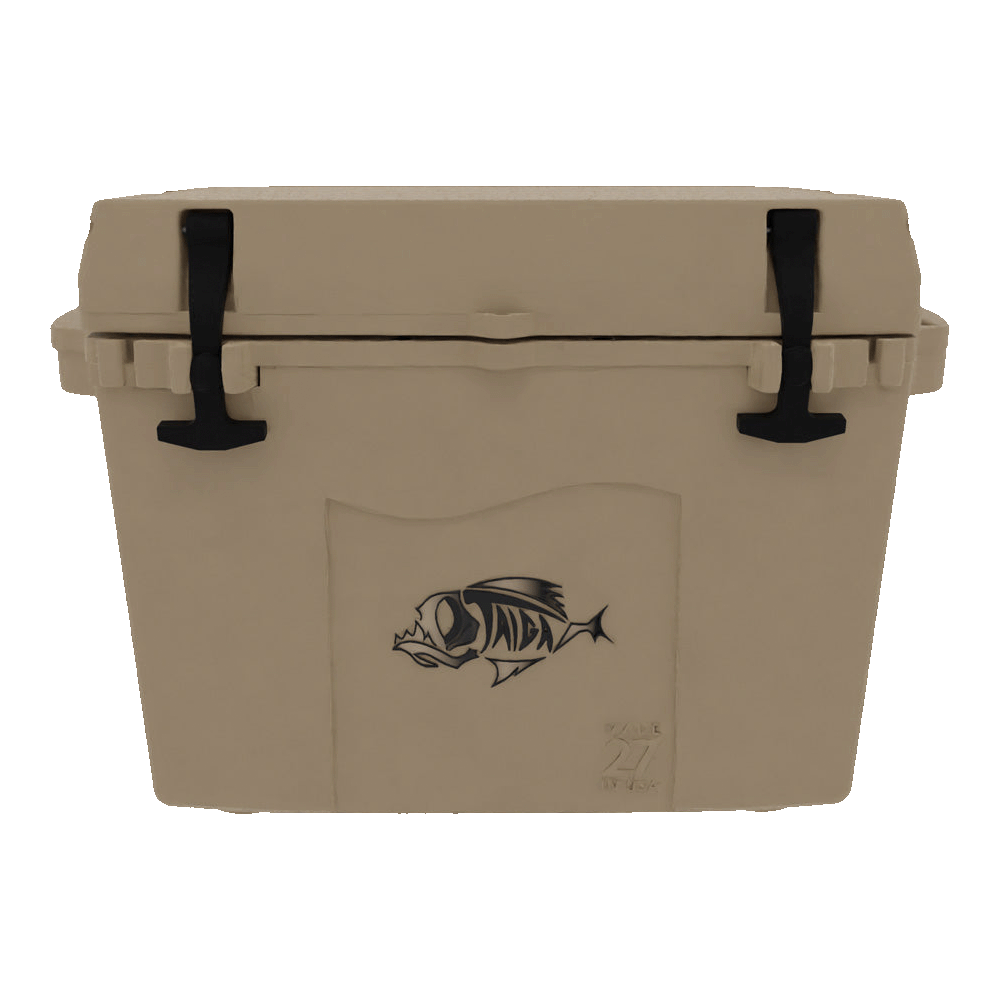 Taiga 27 Qt Tan Hard Cooler | American-Made Ice Chest – Taiga Coolers