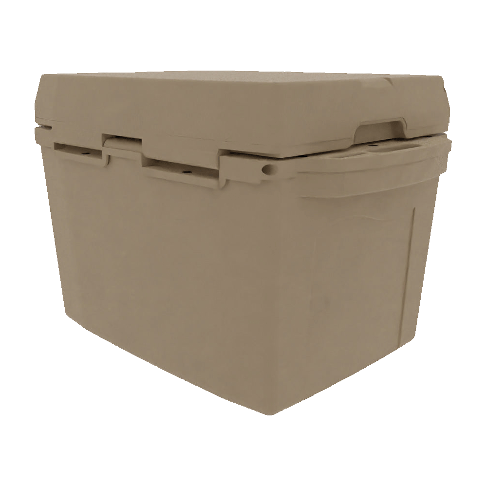 Taiga 27 Qt Tan Hard Cooler | American-Made Ice Chest – Taiga Coolers
