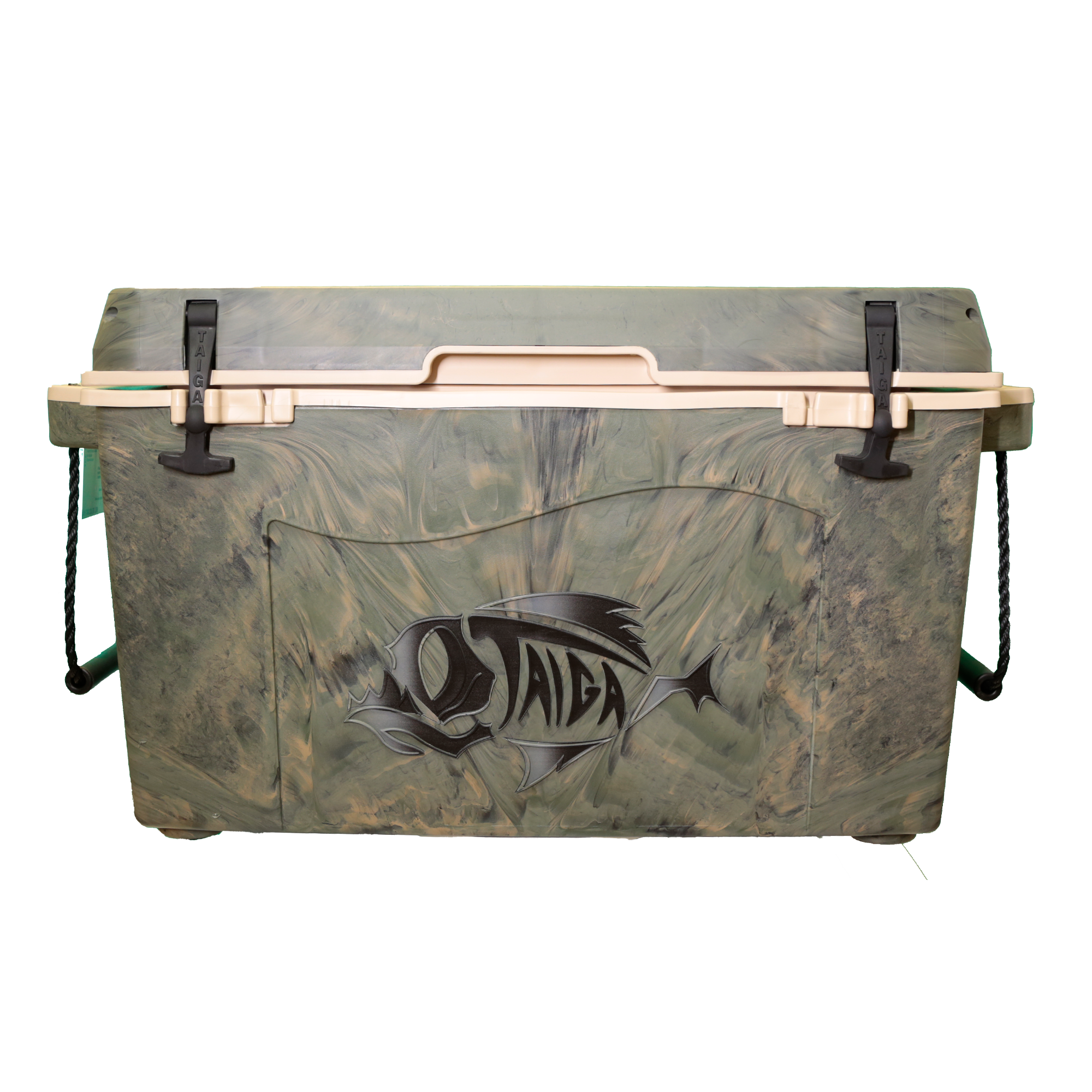 Taiga 55 Qt Woodland Camo Cooler | Large American-Made Ice Chest ...
